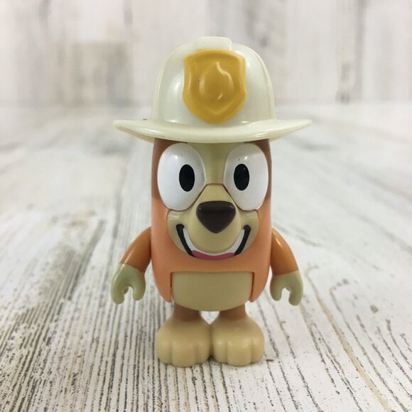 moose toys | Toys | Bluey Bingo Sister Figure Fireman Costume Fire ...